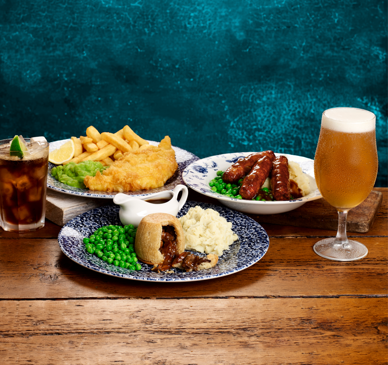 Food | J D Wetherspoon Hotels