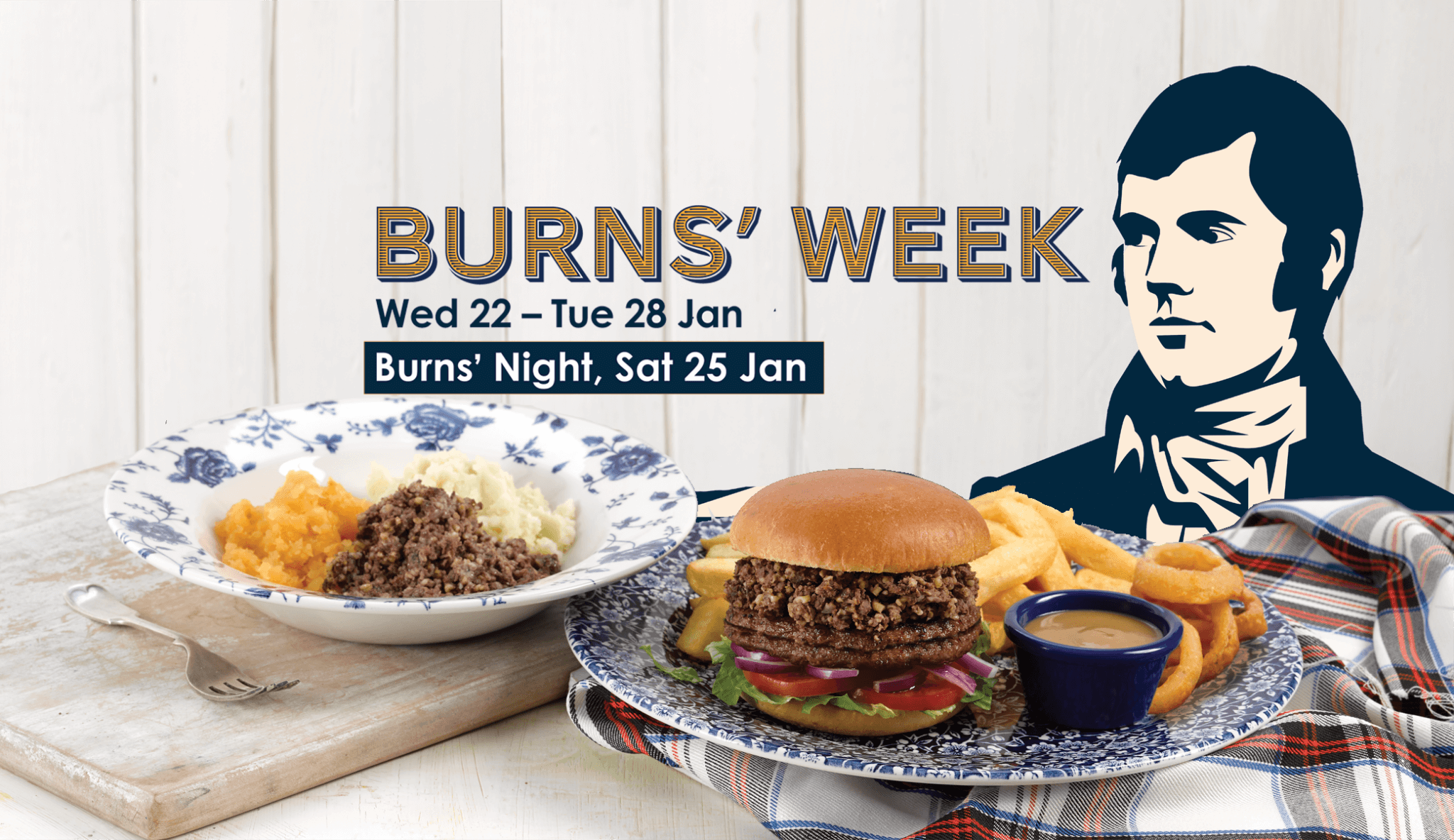 Burns' Week – JD Wetherspoon Hotels